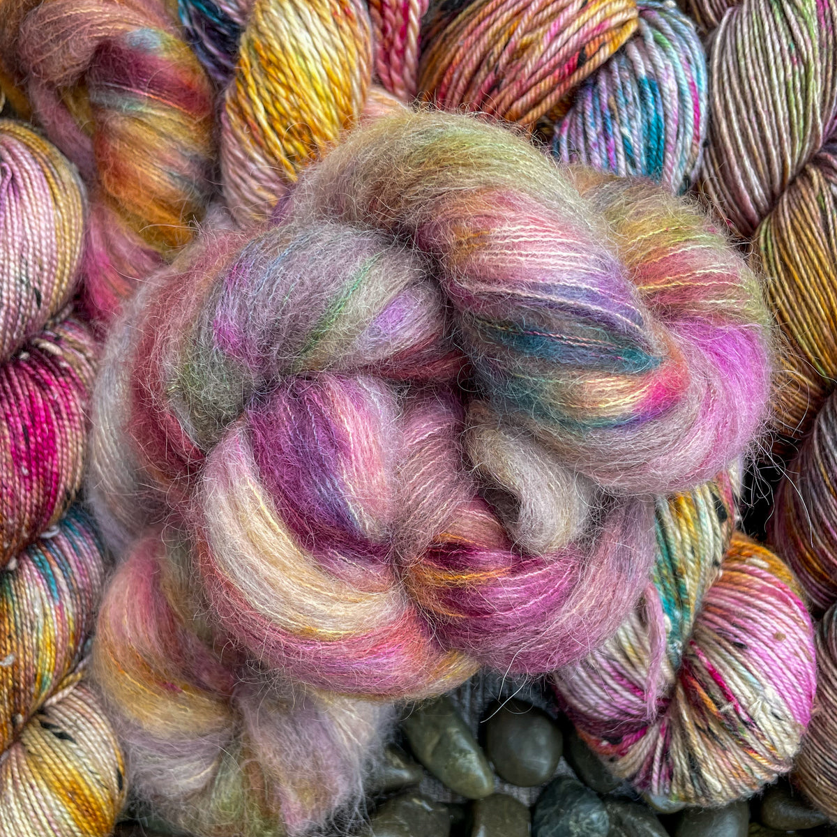 The Them ~ Aura ~ Suri Silk Fluff – Yarn Therapy