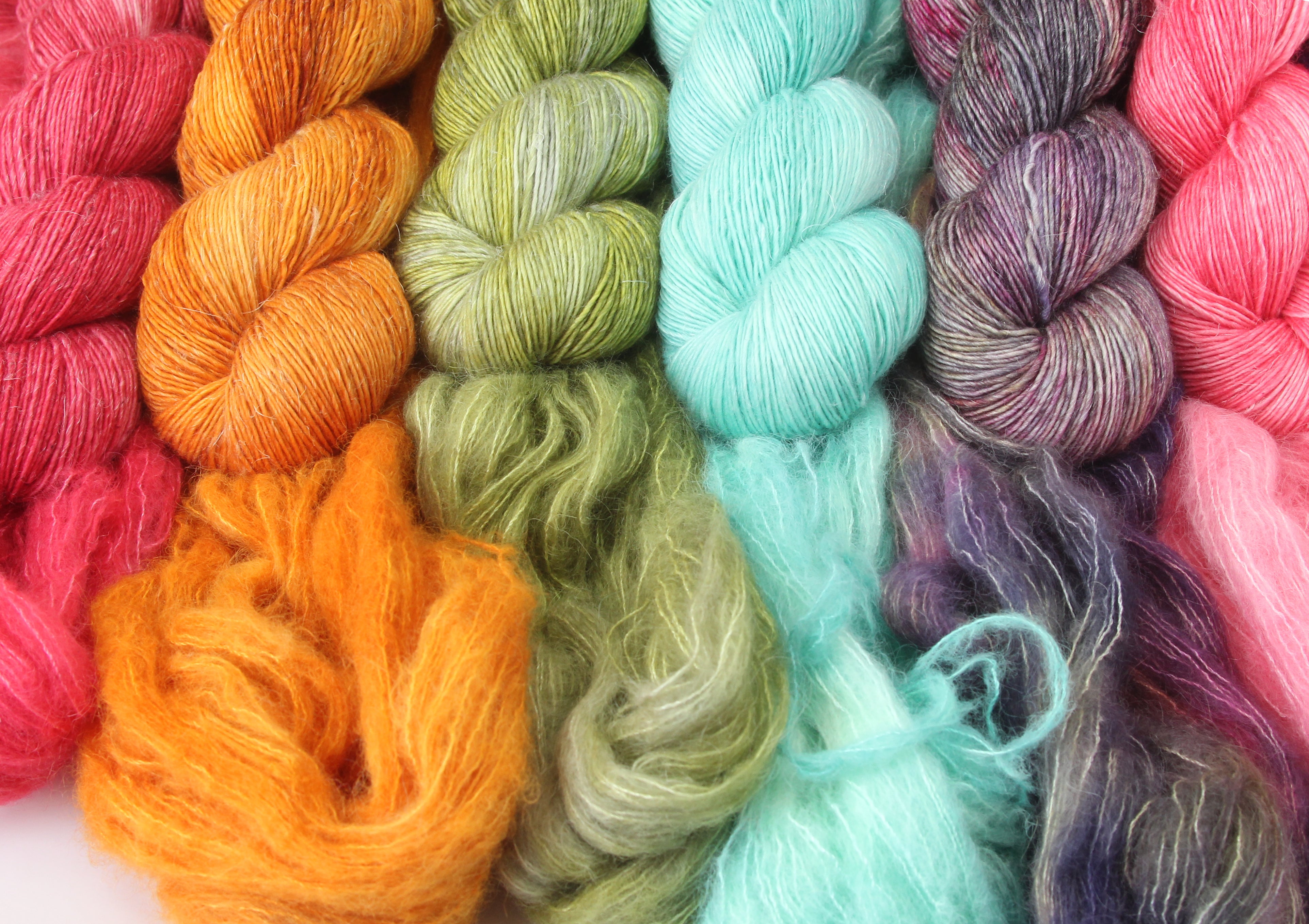 Forest fern ~ Merlin ~ Merino Linen Singles – Yarn Therapy